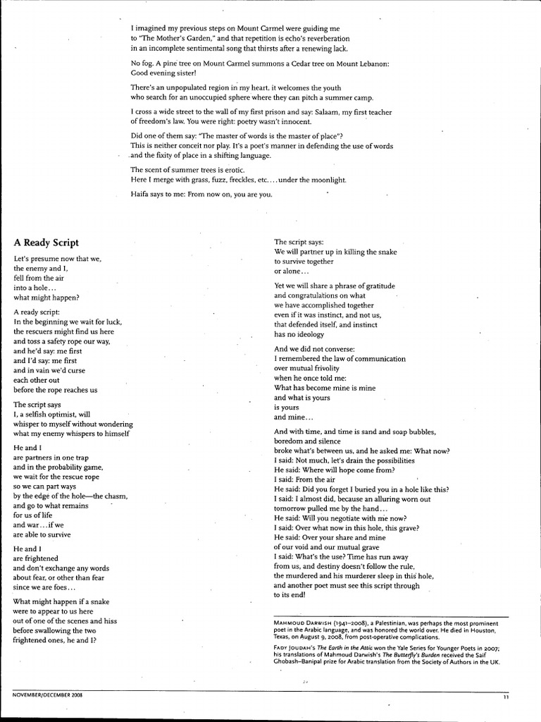 A Ready Script | PDF