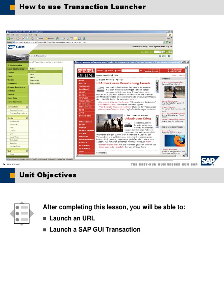 Transaction Launcher Pdf Sap Se Areas Of Computer Science