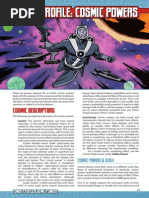 Mutants and Masterminds Third Edition Character Sheet | PDF