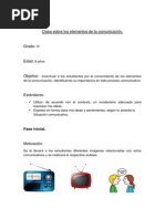 Los Elementos de La Comunicación-Ejercicios | PDF