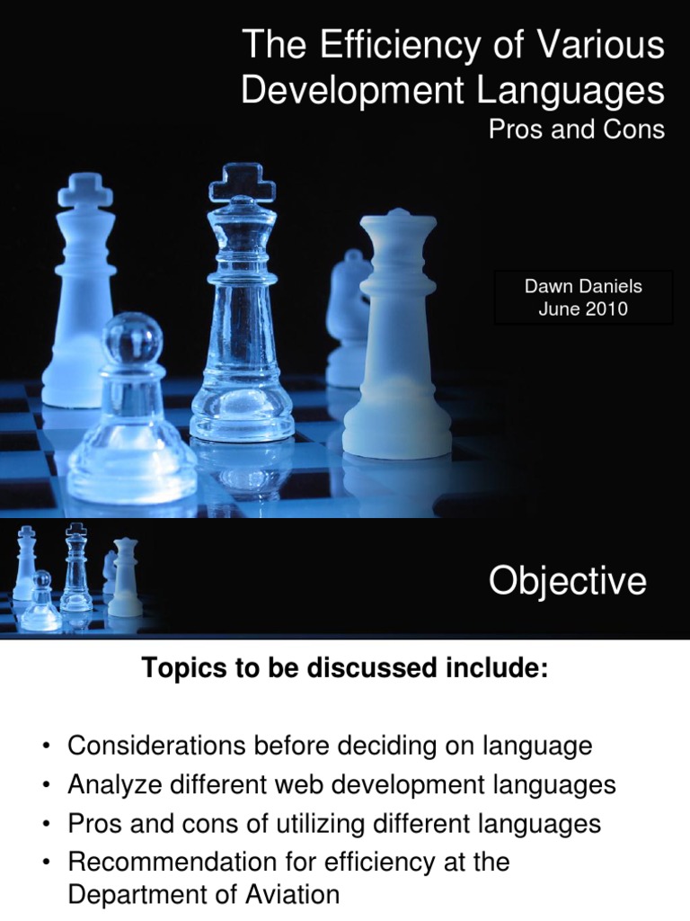 Web Development Language Efficiency | PDF | Operating System | Web Server