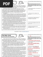 3rd Grade - Water Cycle Worksheet | PDF