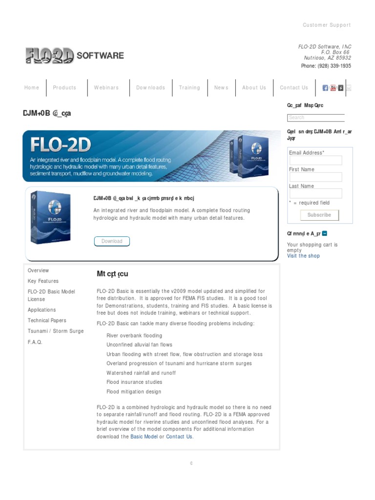 FLO-2D Basic - FLO-2D Software | PDF