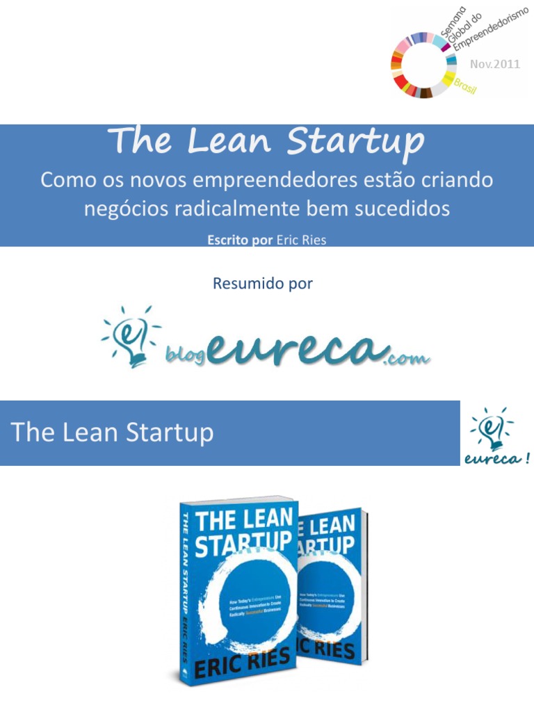 Resumo Startup Enxuta - Eric Ries Resumo Startup Enxuta - Eric Ries