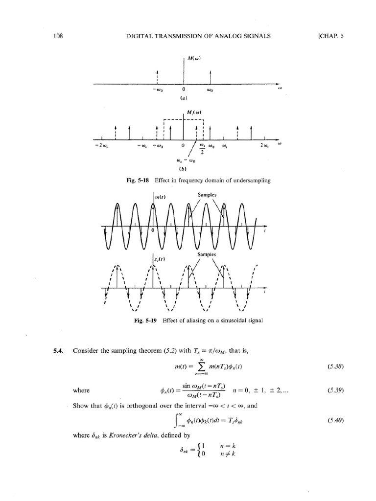 Problemas Parte I Comunicaciones Digitales | PDF | Sampling (Signal ...