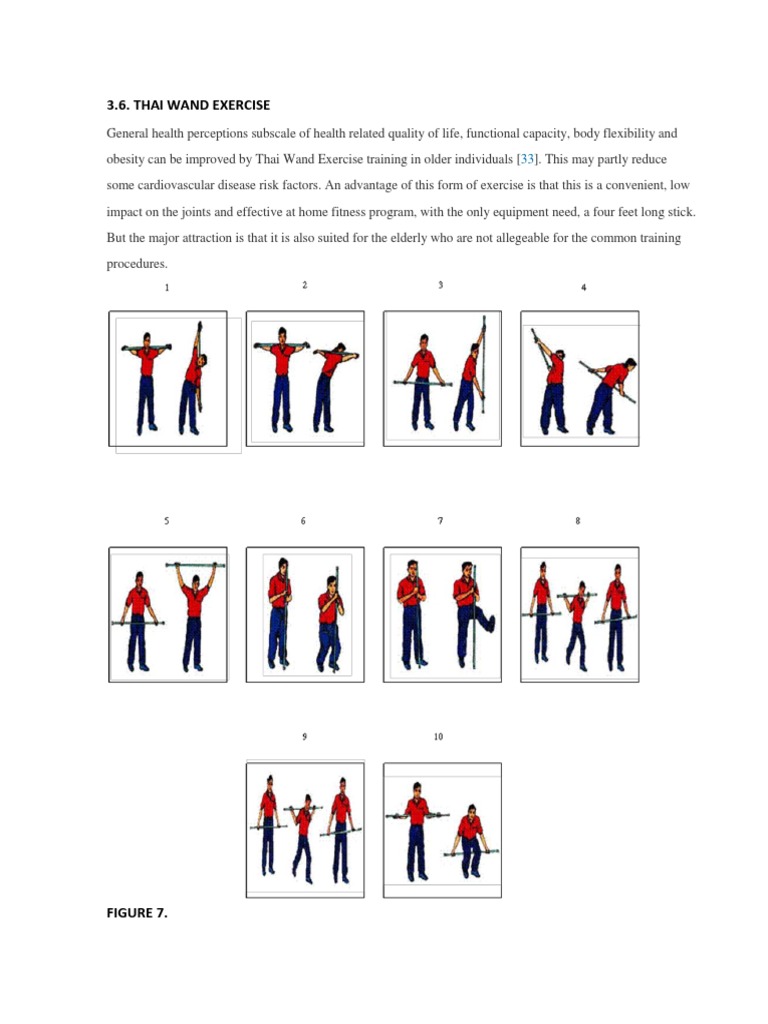 Thai Wand Exercises | PDF