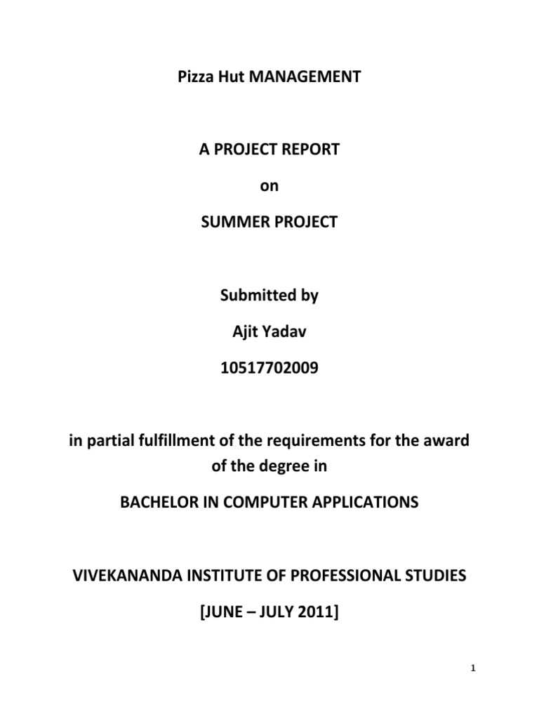 Project On Pizza Hut Codings | PDF | Sql | Relational Model