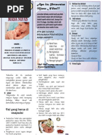 Leaflet Personal Hygiene Ibu Nifas | PDF