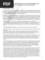 NBPTS Scoring Guide | PDF | Educational Assessment | Rubric (Academic)