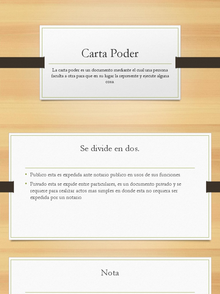 Carta Poder | PDF