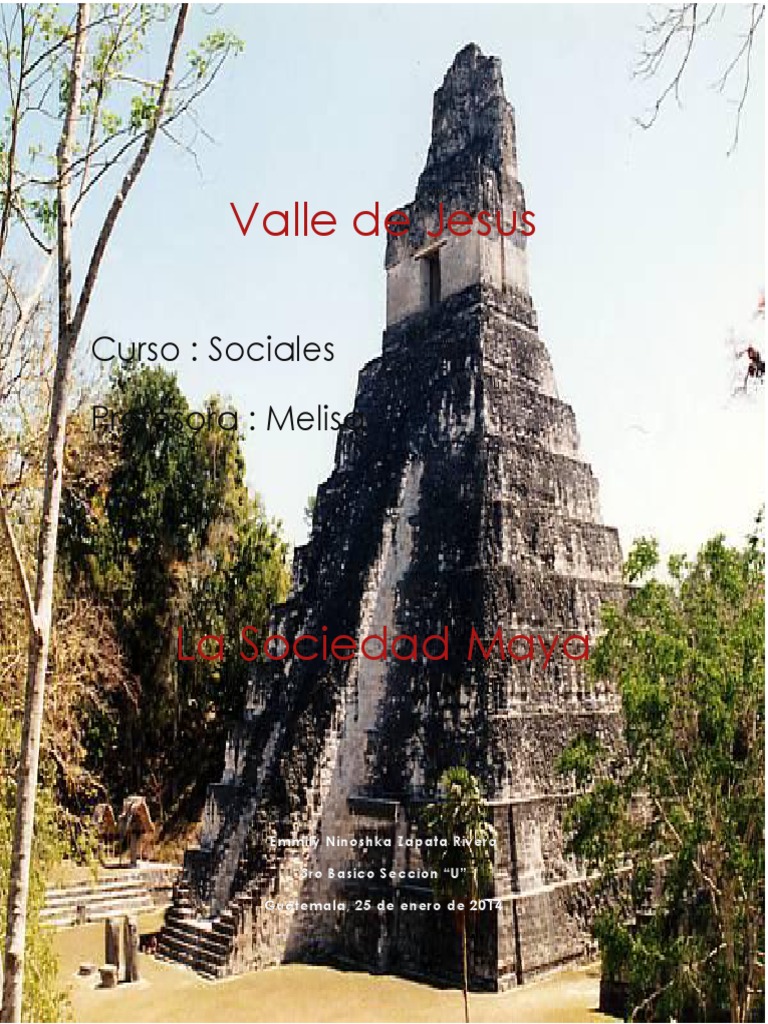 Sociedad Maya | PDF | Civilización maya | Mitos de la creación