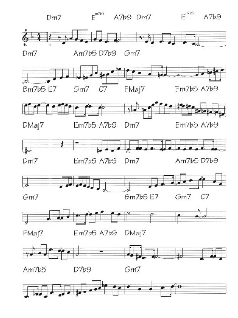 Keith Jarrett - Alone Together | PDF