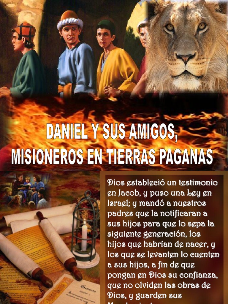 Daniel y Sus Amigos | PDF | Daniel (figura bíblica) | Nabucodonosor Ii