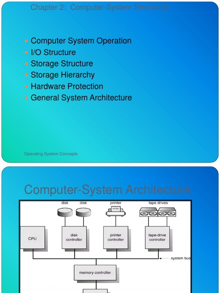 Chapter 3-Computer System | PDF | Operating System | Computer Data Storage