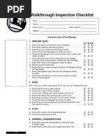 Monthly Building Inspection Form | PDF