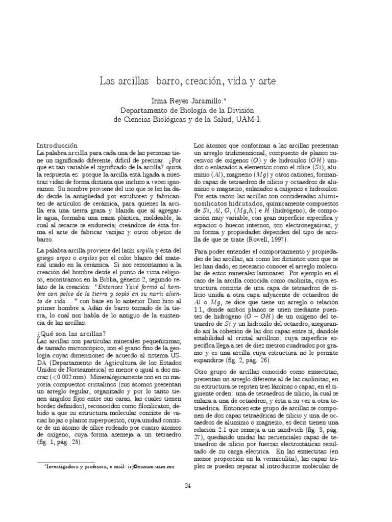 ARCILLA | PDF
