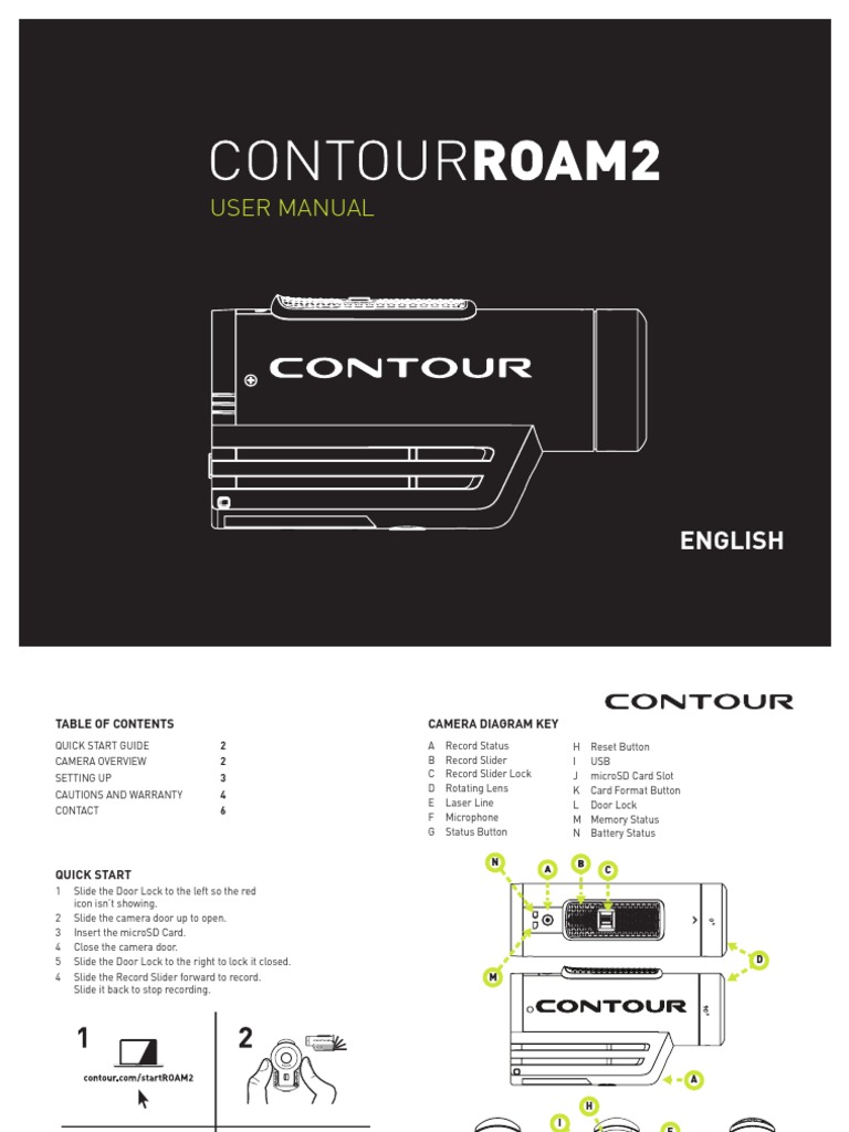 Contour Roam2 Manual | PDF | Secure Digital | Implied Warranty