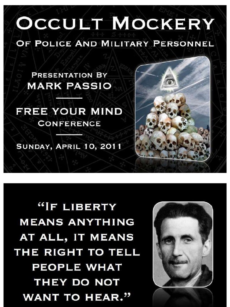 Mark Passio - Occult Mockery of Police and Military | PDF