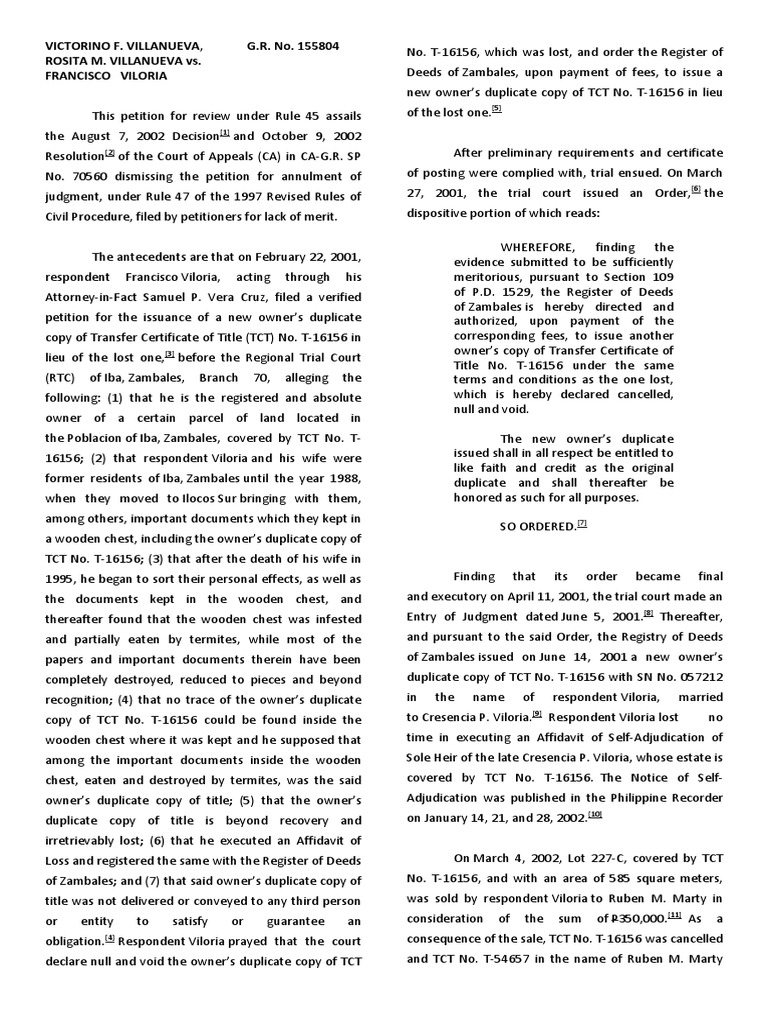 Rule 47 Cases | Download Free PDF | Judgment (Law) | Annulment