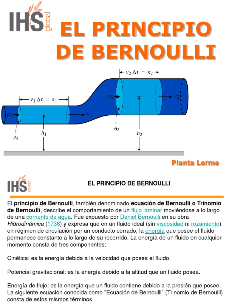 Principio de bernoulli | bernoulli höhengleichung berechnen – Akapv