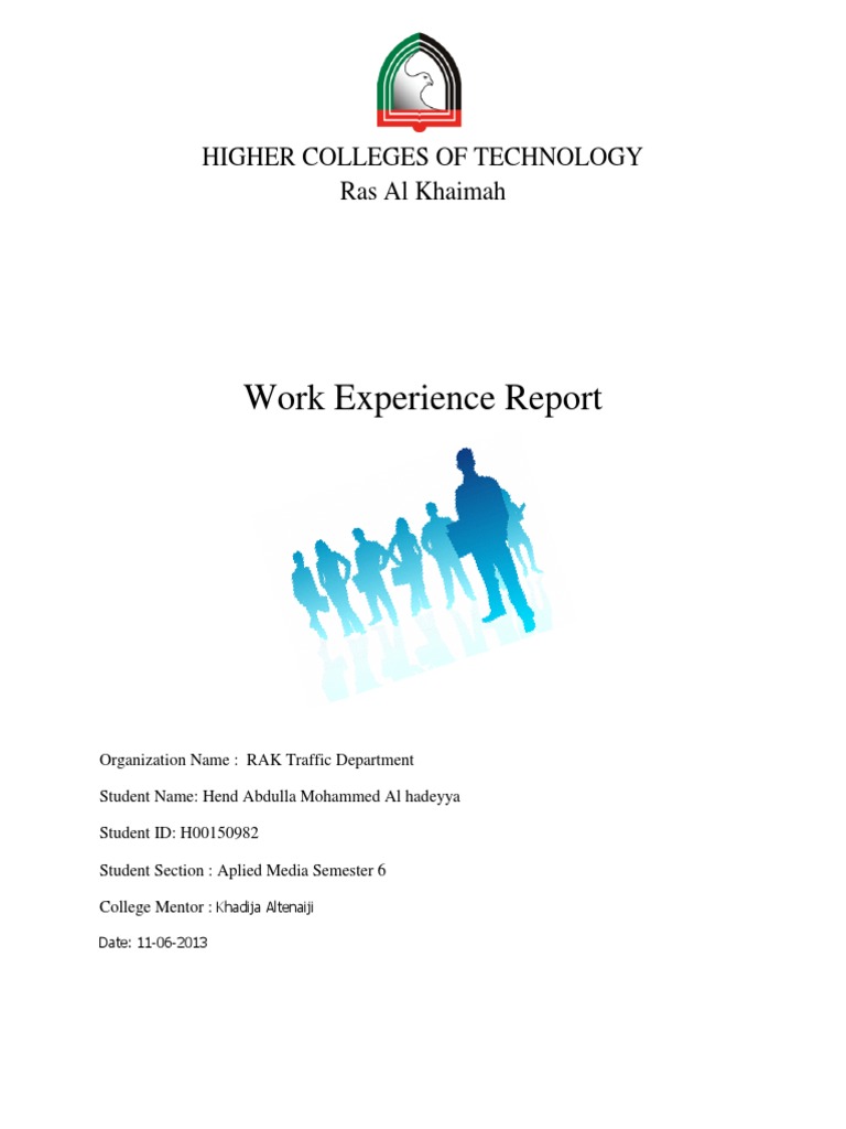 My Work Experience Report | PDF | Driver's License | Employment