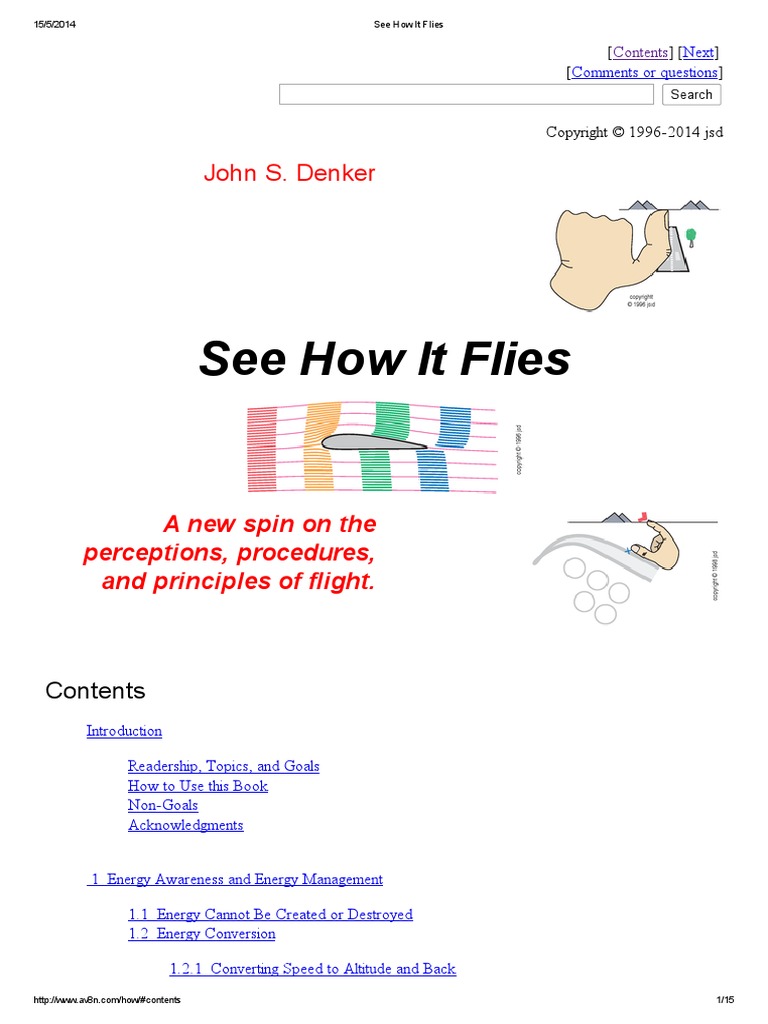 See How It Flies | PDF | Stall (Fluid Mechanics) | Lift (Force)