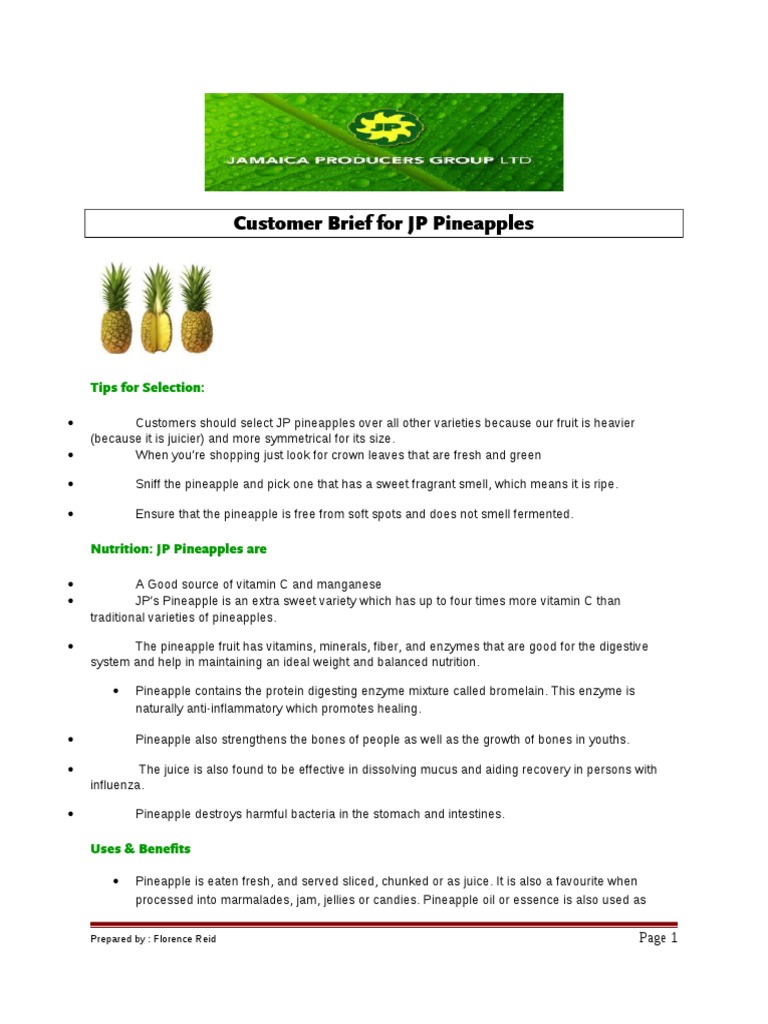 MD2 Pineapple | PDF | Pineapple | Juice