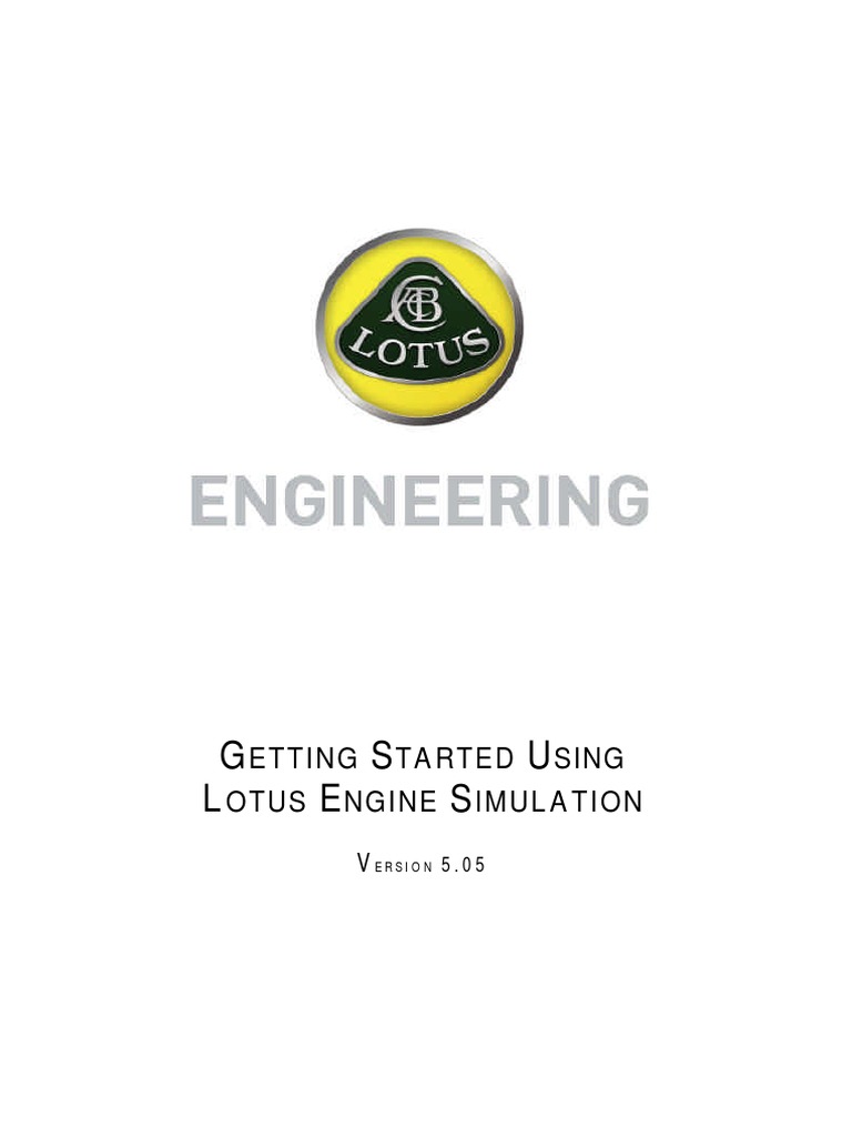 Getting Started With Lotus Engine Simulation | PDF | Turbocharger ...