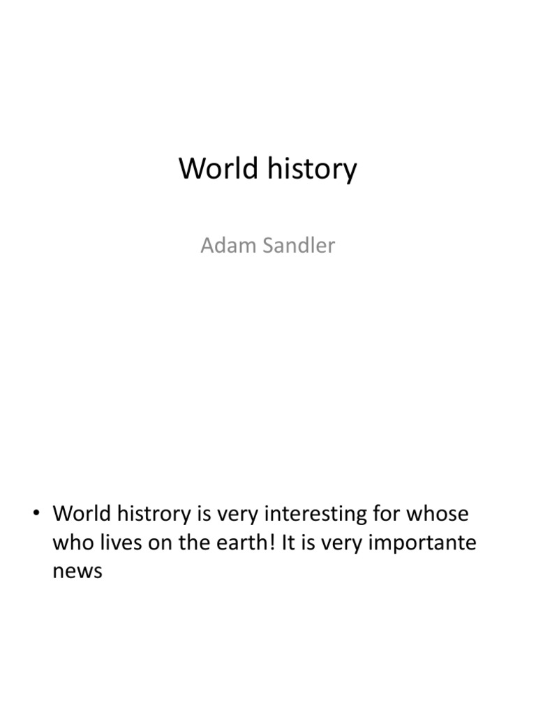 World History | PDF