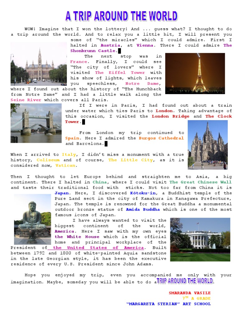 A Trip Around The World | PDF