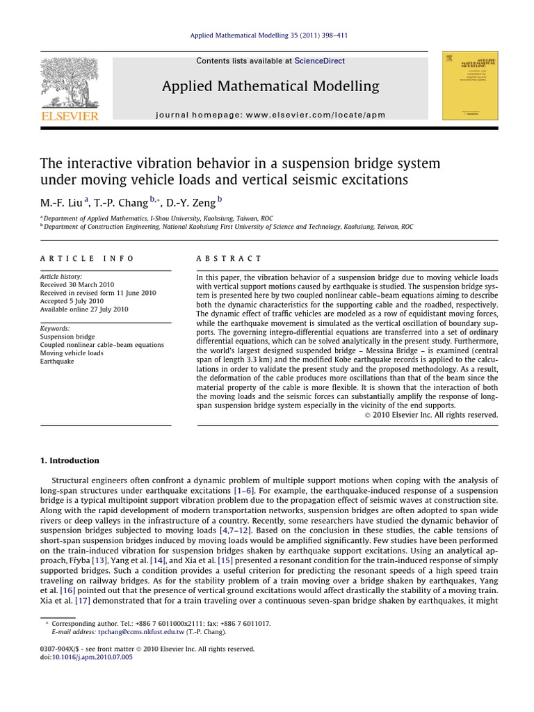 2011 The Interactive Vibration Behavior I PDF | PDF | Seismology ...