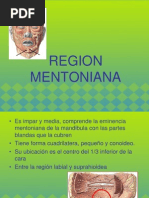 Region Geniana | PDF | Cabeza y cuello humanos | Anatomía humana