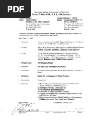 Sea Cargo Manifest Format | PDF | Cargo | Tonnage