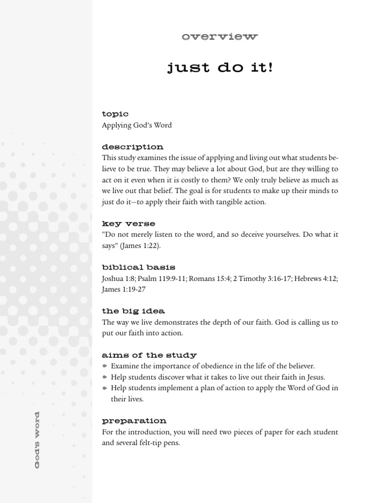 Applying Faith | PDF | Faith | God