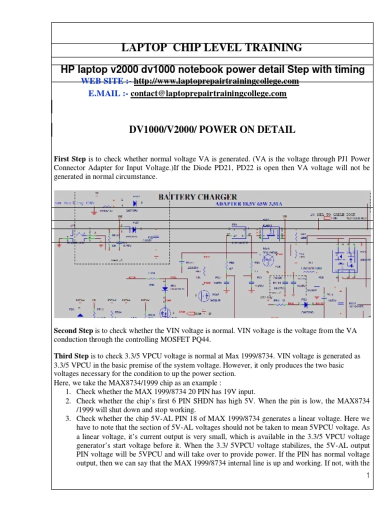 Power On Detail Step With Timing | PDF | Power Supply | Central ...