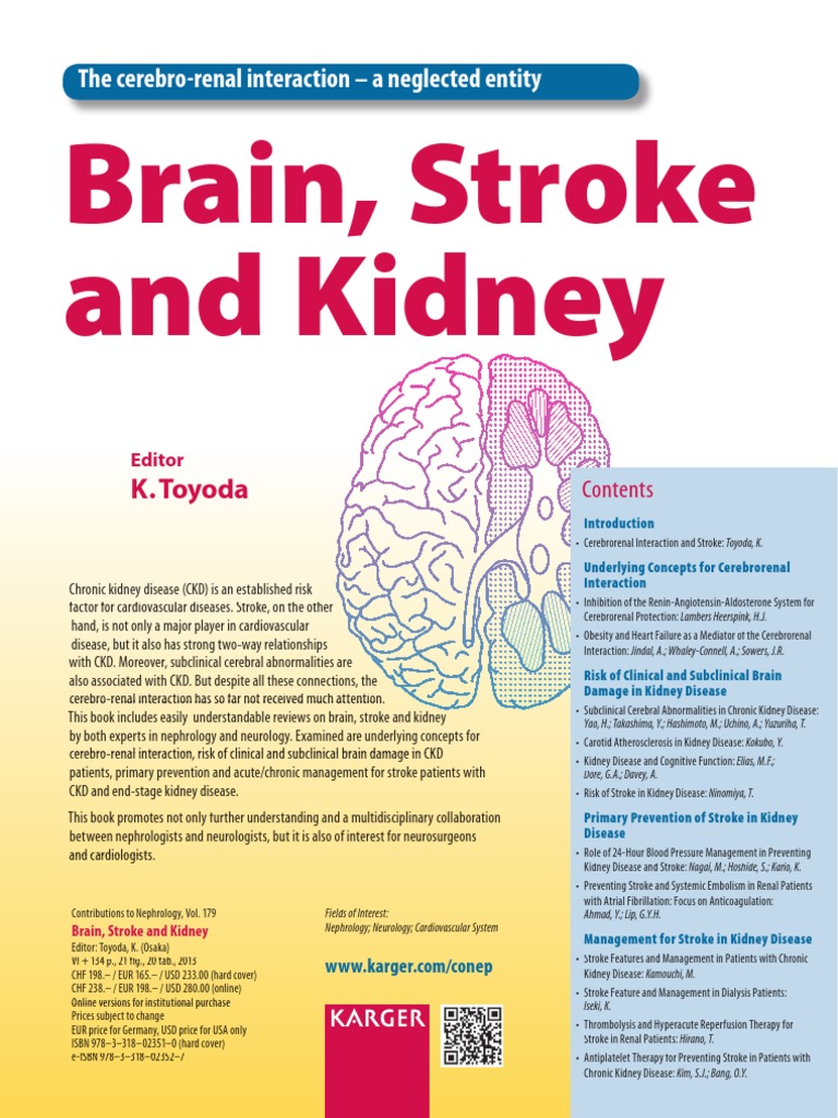 Book Leaflet | PDF | Chronic Kidney Disease | Stroke
