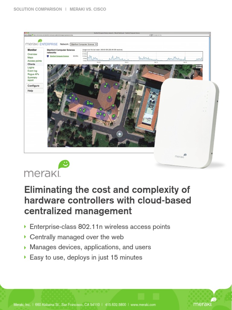 Meraki vs Cisco | Cloud Computing | Cisco Systems