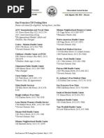 SFGH Map | PDF | Clinic | Patient