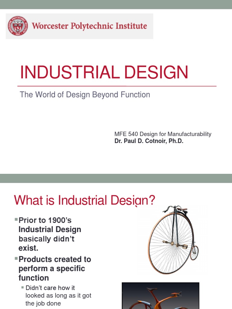 Introduction To Industrial Design | PDF | Design | Brand
