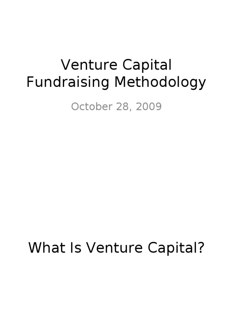 Venture Capital Basics Explained | PDF | Venture Capital | Corporate ...