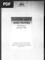 Commerce Control List Country Chart | PDF | International Relations