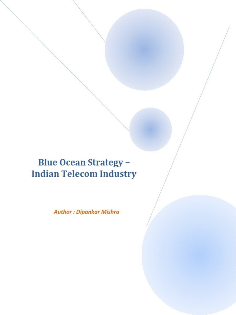 Indian Telecom Blue Ocean Strategy | PDF | Mobile Phones ...