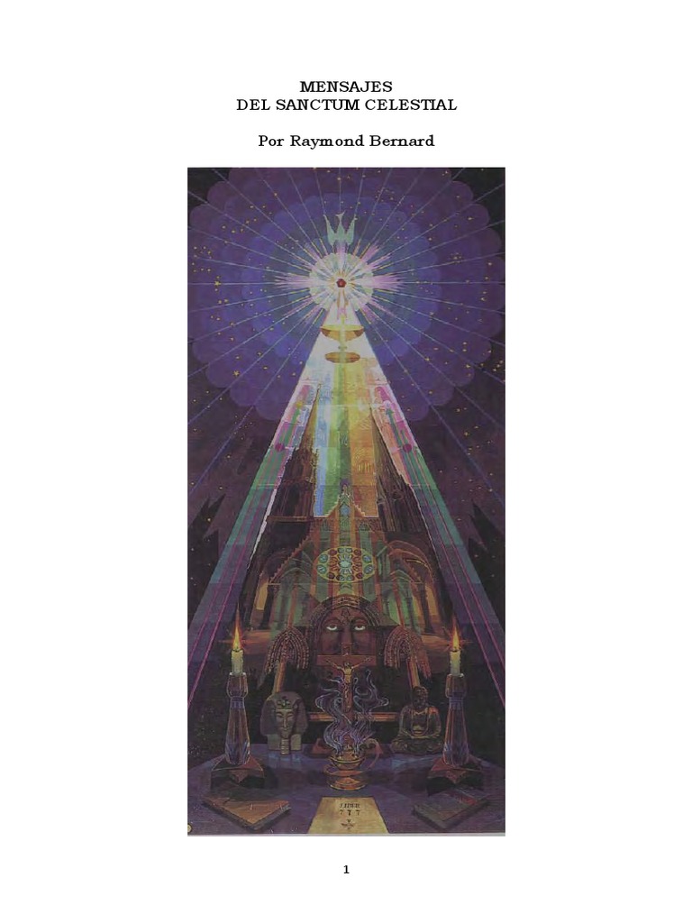 Sanctum Celestial, Mensajes Del - Raymond Bernard | PDF | Rosacruces ...