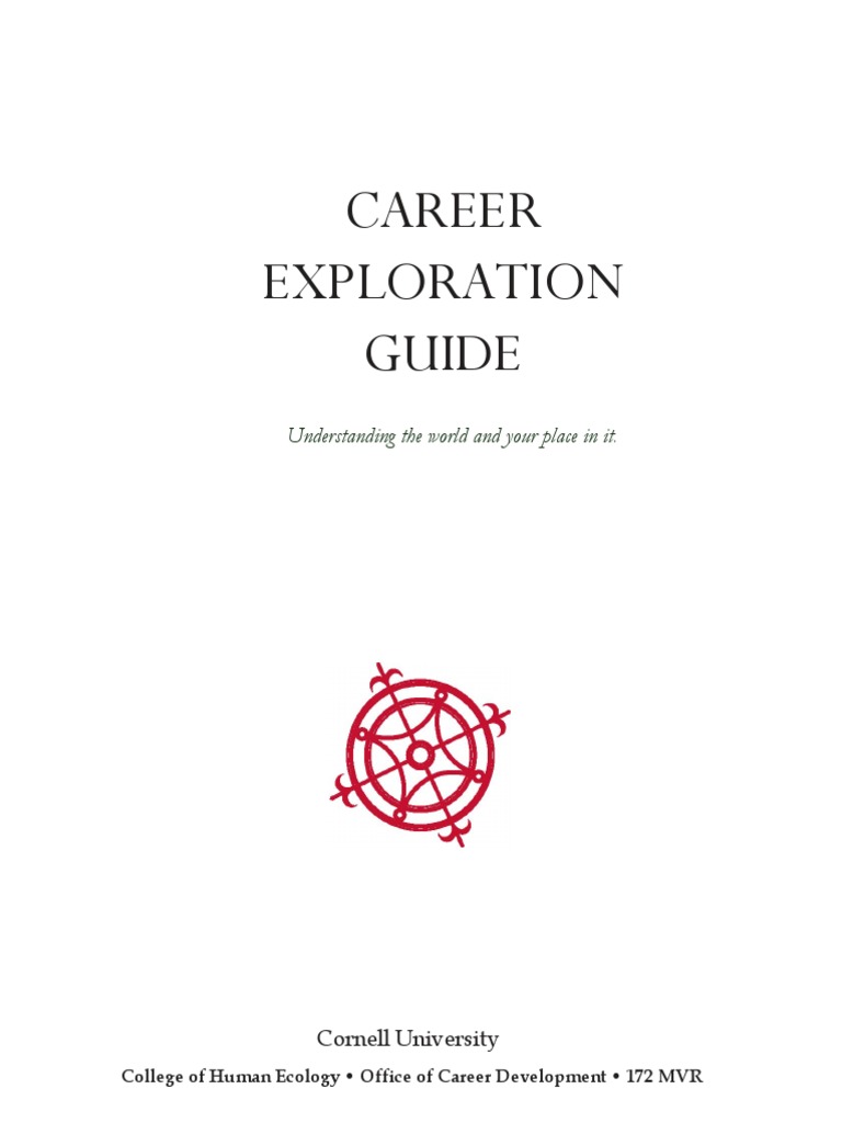Career Exploration Guide | PDF | Résumé | Internship
