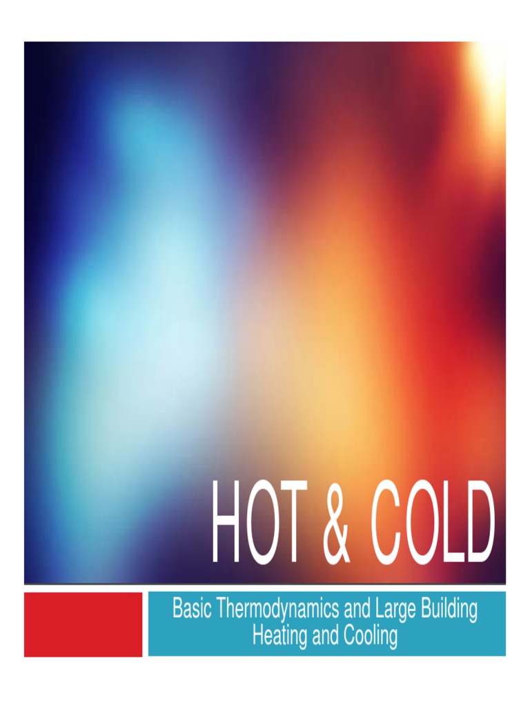 Thermodynamics | PDF | Air Conditioning | Hvac