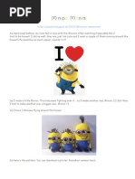 Free Minion Bob Amigurumi Pattern | PDF | Crochet | Woven Fabrics