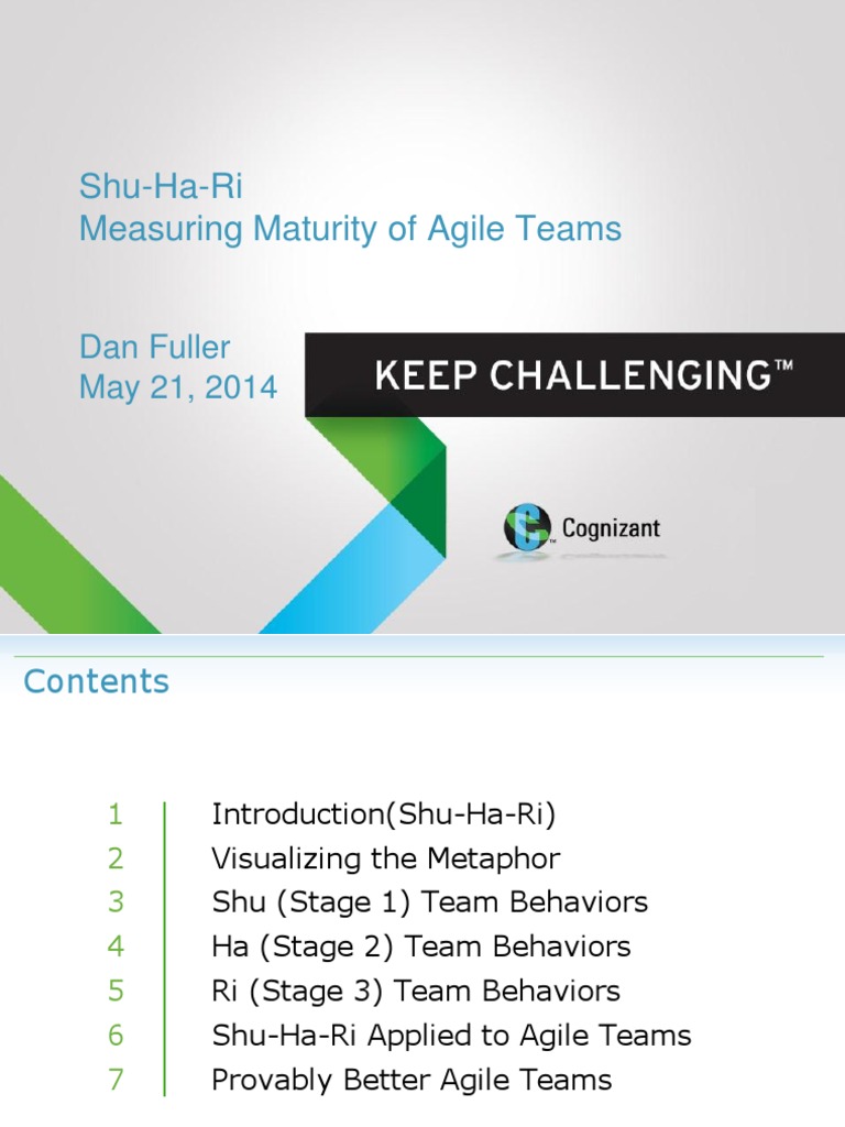 Shu-Ha-Ri: Measuring Agile Adoption Maturity | Scrum (Software ...