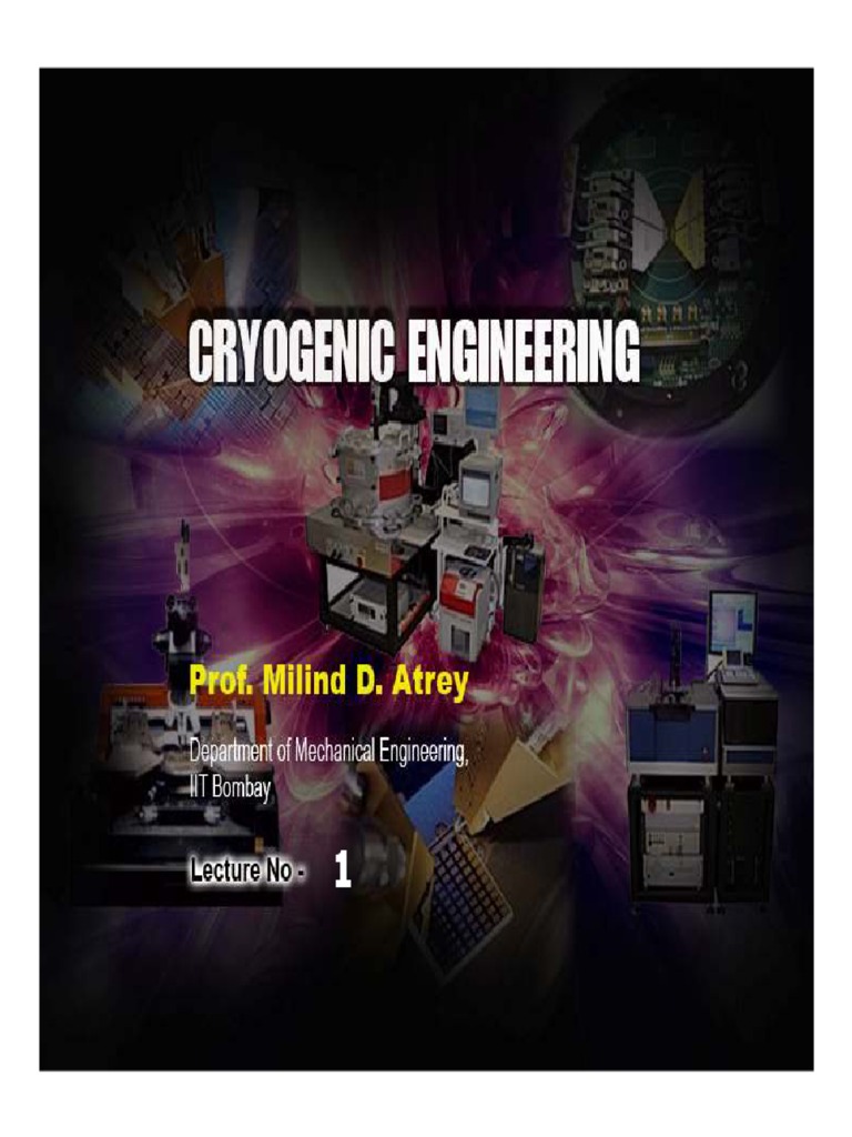 Introduction To Cryogenic Engineering | PDF | Cryogenics ...