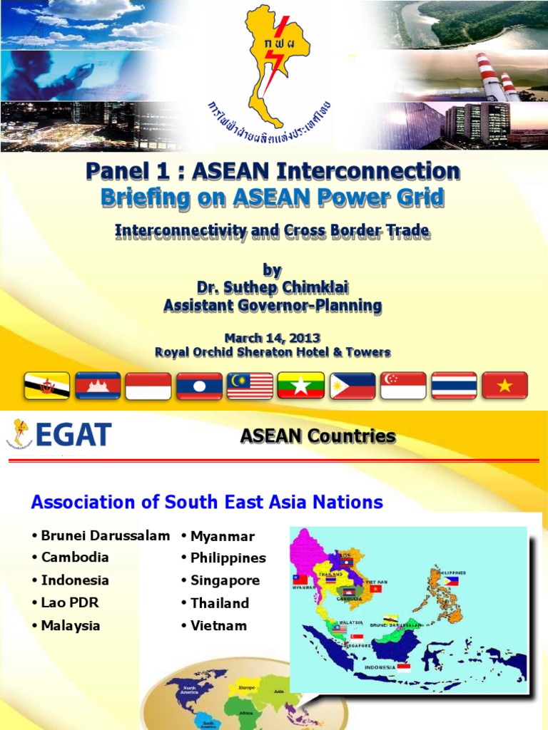ASEAN Power Grid Briefing Highlights Interconnectivity | PDF ...