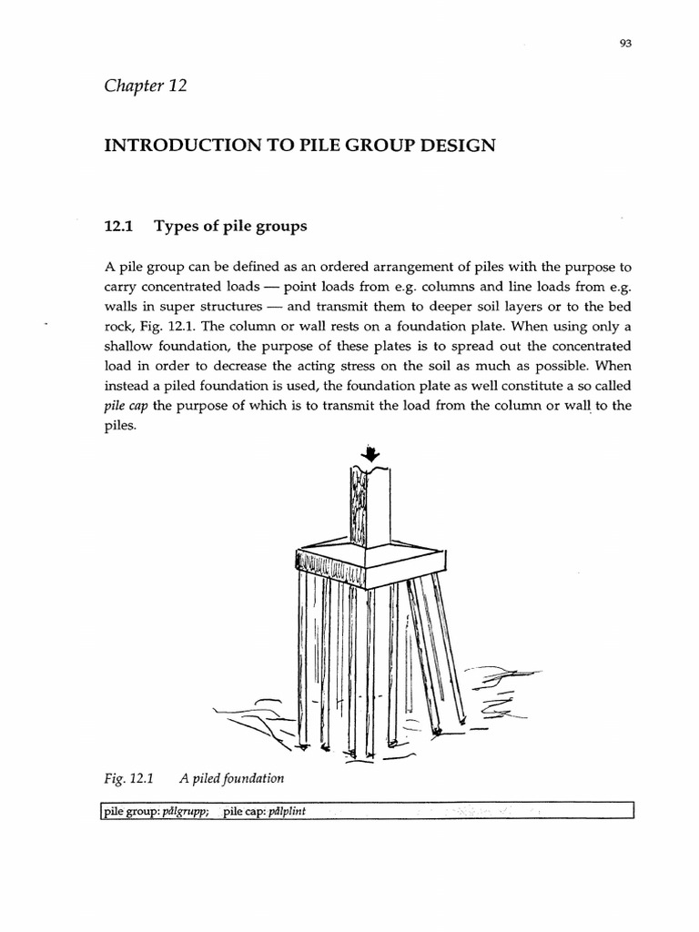 Pile Groups | PDF | Stiffness | Deep Foundation